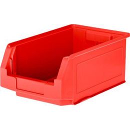 Sch&auml;fer Shop Sichtlagerkasten SSI Sch&auml;fer Serie PROFI LF 321, Polypropylen, L 343 x B 209 x H 145 mm, 7,5 l, rot