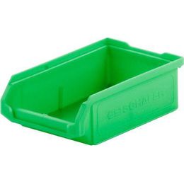 Sch&auml;fer Shop Sichtlagerkasten SSI Sch&auml;fer Serie PROFI LF 210, Polypropylen, L 168 x B 103 x H 52 mm, 0,5 l, gr&uuml;n