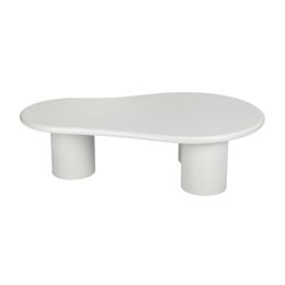 Mid.you Couchtisch, Kaschmir, Holzwerkstoff, Freiform, S&auml;ule, 70x35x120 cm, Wohnzimmer, Wohnzimmertische, Couchtische