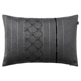 JOOP! Kissenbezug J! Blend, Anthrazit, Grau, Textil, Graphik, 40x60 cm, hochwertige Qualit&auml;t, Wohntextilien, Bez&uuml;ge, Kissenbez&uuml;ge