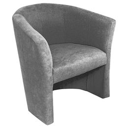 Boxxx Sessel, Hellgrau, Kunststoff, 68x78x65 cm, Wohnzimmer, Sessel, Sonstige Sessel