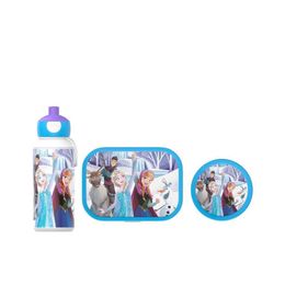 Mepal Pausenset lunchset campus (pu+bd+fb) frozen friends, Mehrfarbig, Kunststoff, 3-teilig, 24x6.8x24.4 cm, K&uuml;chenzubeh&ouml;r, Vorratsbeh&auml;lter, Brotdosen