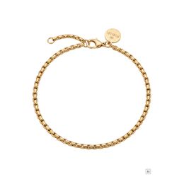 PURELEI Box Chain Armband, verstellbare L&auml;nge