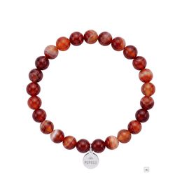 PURELEI Roter Achat Armband