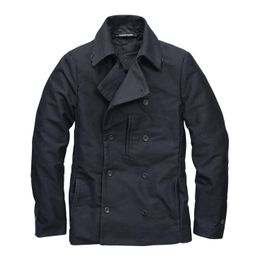 Hannes Roether Herrenjacke Doppelreiher XL Dunkelblau