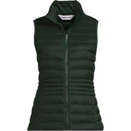 LANDS' END Daunenweste WANDERWEIGHT Verstaubar Ultraleicht f&uuml;r Damen in Petite-Gr&ouml;&szlig;e, Damen, size: petite, Blau, Nylon, by Lands' End