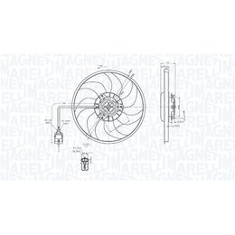 MAGNETI MARELLI L&uuml;fter, Motork&uuml;hlung 069422712010 f&uuml;r Opel
