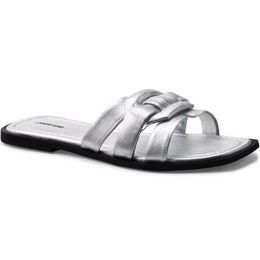 LANDS' END Leder-Sandalen f&uuml;r Damen, Damen, size: regular, Grau, Leder, by Lands' End