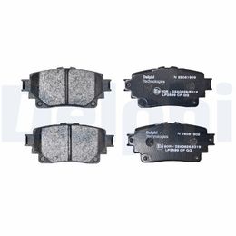 DELPHI Bremsbelagsatz, Scheibenfeststellbremse lp3599 f&uuml;r Suzuki TOYOTA LEXUS