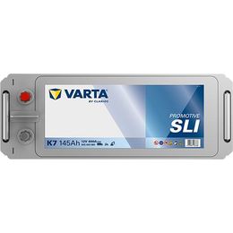 Varta Starterbatterie PROMOTIVE SLI 12 V, 145 Ah, 800 A 645400080k182 12V 68Ah 800A f&uuml;r DAF Iveco