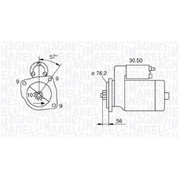 MAGNETI MARELLI Starter 063720801010 f&uuml;r Skoda VW