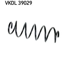 SKF Fahrwerksfeder vkdl39029 Hinterachse f&uuml;r Mercedes