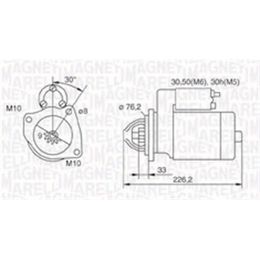 MAGNETI MARELLI Starter 063721067010 f&uuml;r BMW