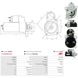 AS-PL Starter s3157s f&uuml;r Ford