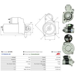 AS-PL Starter s3173pr f&uuml;r RENAULT Volvo NISSAN Peugeot