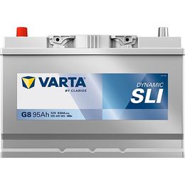 Varta Starterbatterie DYNAMIC SLI 12 V, 95 Ah, 830 A 595405083k262 12V 68Ah 830A f&uuml;r DAF Opel CHEVROLET SSANGYONG TOYOTA Ford HYUNDAI MITSUBISHI NISS