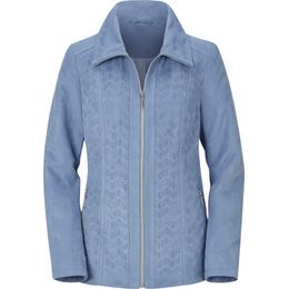 Lederimitat-Blazer