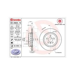 MAGNETI MARELLI Bremsscheibe 360406168601 bel&uuml;ftet 330mm 20mm f&uuml;r BMW TOYOTA
