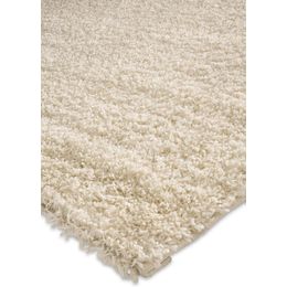 bonprix Hochflor Teppich, beige, Gr.200x300 cm, Optik und Haptik in Einklang in wohnlichen Unifarben