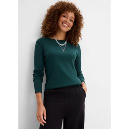 bonprix Rippshirt aus reiner Bio-Baumwolle (6er Pack), schwarz, Gr.48/50 (XL), Vielseitig kombinierbares Rippshirt aus reiner Bio-Baumwolle (6er Pack), aus 100% Baumwolle