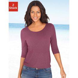 Lascana 3/4-Arm-Shirt
