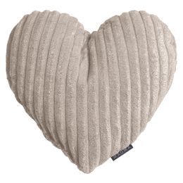 MAGMA Herzkissen SILENCIO taupe