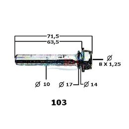 JAPKO Reparatursatz, Bremssattel 136103 f&uuml;r Opel Ford Volvo RENAULT Audi NISSAN VW