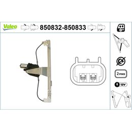 Valeo Fensterheber 850833 vorne rechts f&uuml;r Fiat