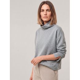 Walbusch W&auml;rmendes Sweatshirt mit Schalkragen