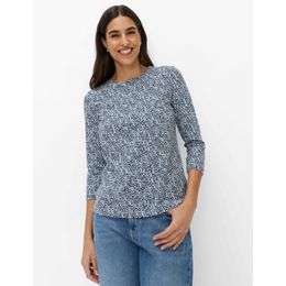 Brax Damen Shirt Style CARINA M blue heaven, Blau, Gr. 34