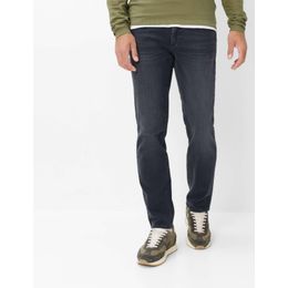 Brax Herren Five-Pocket-Hose Style CADIZ BLACK USED, denim dunkelgrau, Gr. 36/38