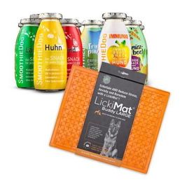 SmoothieDog Mix + Lickimat Orange 12x250 g