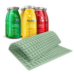 SmoothieDog 6er Pack Klassik 6x 250ml + Trixie Backmatte Gr&uuml;n