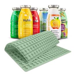 SmoothieDog 6er Pack Mix 6x 250ml + Trixie Backmatte Gr&uuml;n