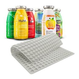 SmoothieDog 6er Pack Mix 6x 250ml + Trixie Backmatte Grau