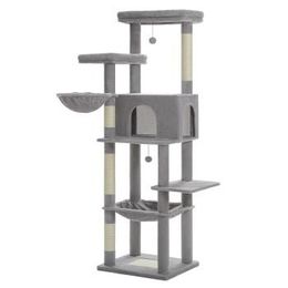 Pawz Road Kratzbaum Gro&szlig; 186cm grau