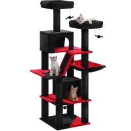Pawz Road gro&szlig;er Katzenbaum 180cm schwarz