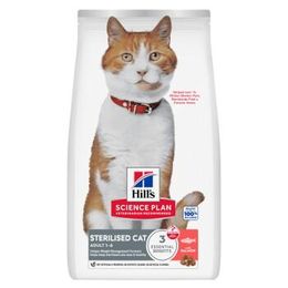 Hill's Hill's Science Plan Trockenfutter Katze, Adult, Sterilised mit Lachs 2x7 kg