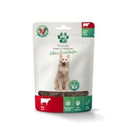 Fellicita Rind Fleischstreifen 8x 50g Fellonis Katzensnacks