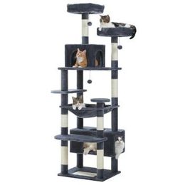 Pawz Road Gro&szlig;er Katzenbaum 184 cm dunkelgrau