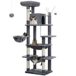 Pawz Road Kratzbaum 175cm gro&szlig;e Katzenbaum Sisalstamm