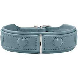 Hunter Hundehalsband soho x love hellblau XS-S