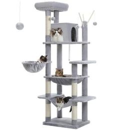 Pawz Road Kratzbaum 175cm gro&szlig;e Katzenbaum Sisalstamm