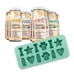 SmoothieCat Mix + Eisw&uuml;rfelform 12x150 g