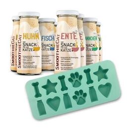 SmoothieCat Mix + Eisw&uuml;rfelform 8x150 g