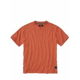 Replay Herren Orange-Energy-T-Shirt Orange 100 % Baumwolle