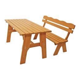 DEGAMO Garnitur FREITAL 2-teilig 150cm, Kiefer