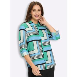 Druckbluse