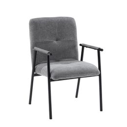 hjh LIVING Polsterstuhl Lifea Flex Stoff mit Armlehnen