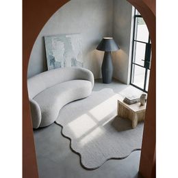 Teppich Hochflor Grau 120x160 cm - TIRSO KADIMA DESIGN